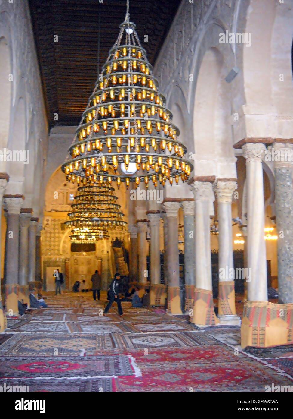 Uqba Mosque, also known as the Great Mosque, was built by ʿUqba b ...