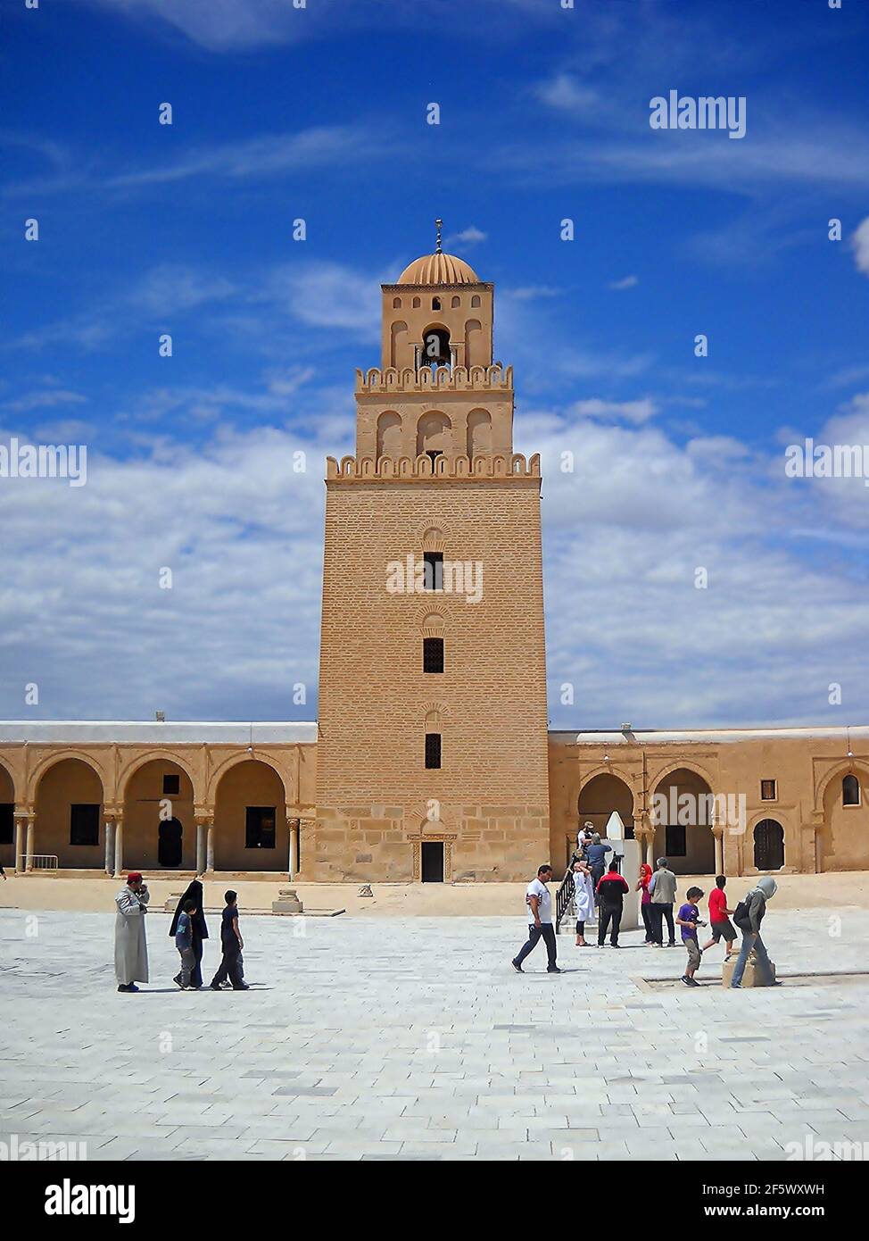 Uqba Mosque, also known as the Great Mosque, was built by ʿUqba b ...