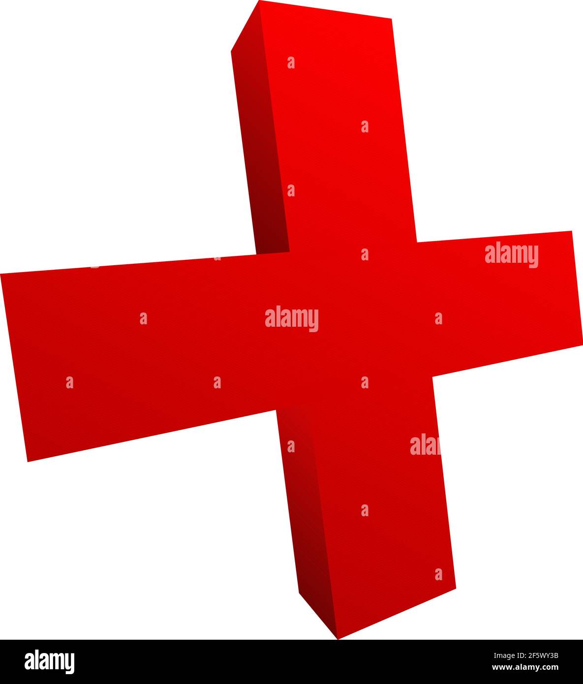 Cross (plus sign, symbol) for healthcare or generic logo usage — Stock ...