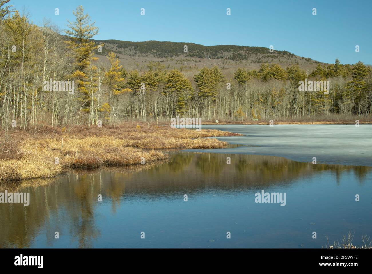 Small watersource in southwestern New Hampshire. Located just west of ...