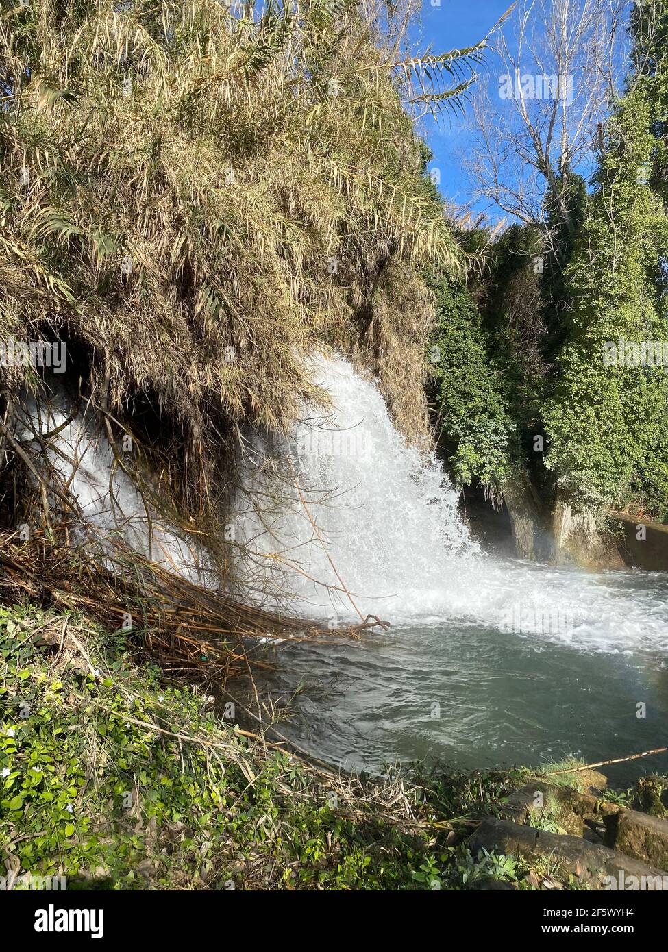 route of the three waterfalls of ANNA, located in the province of ...