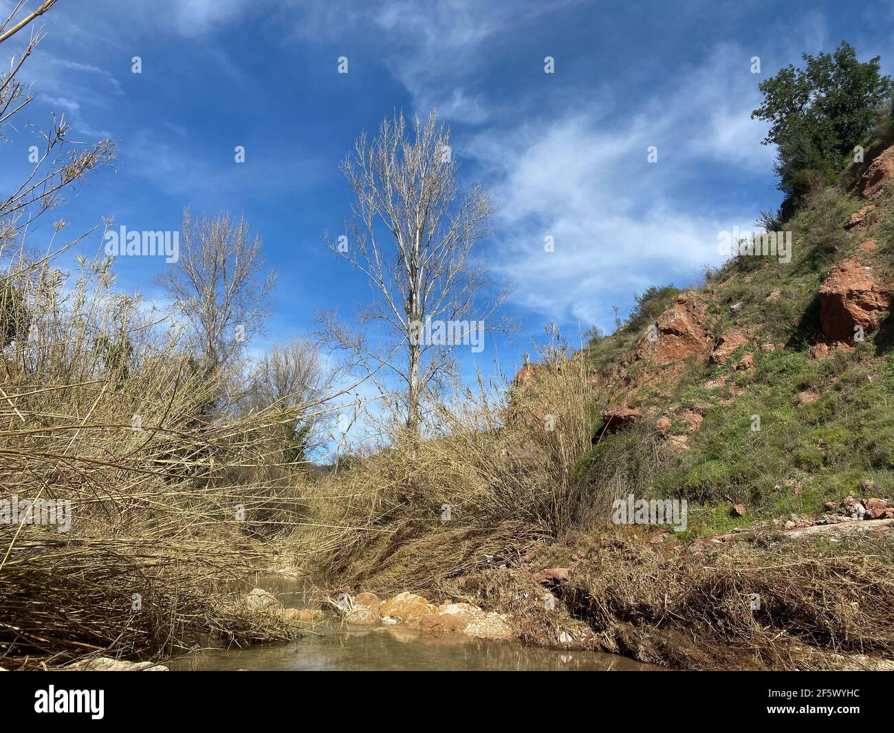 route of the three waterfalls of ANNA, located in the province of ...