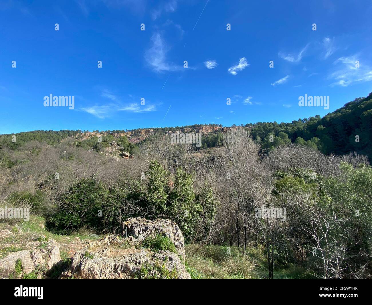 route of the three waterfalls of ANNA, located in the province of ...