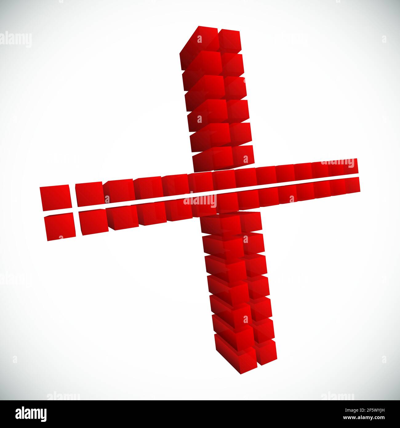 Cross (plus sign, symbol) for healthcare or generic logo usage — Stock ...