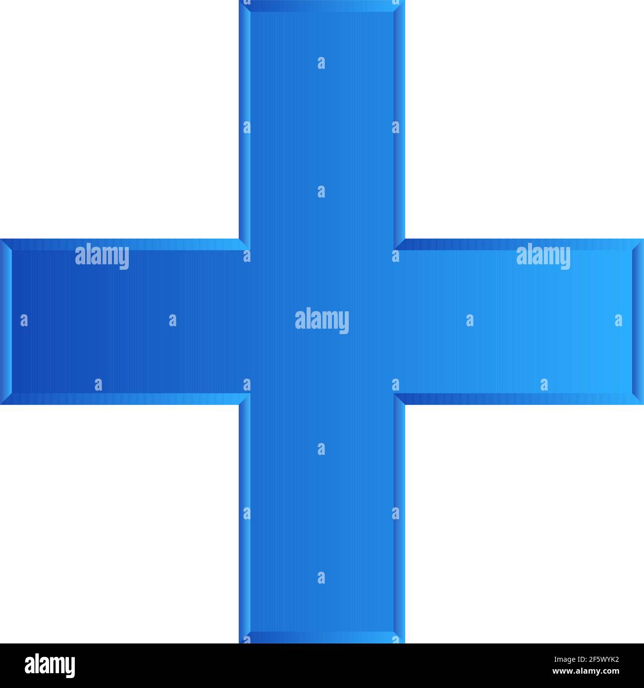 Cross (plus sign, symbol) for healthcare or generic logo usage — Stock ...