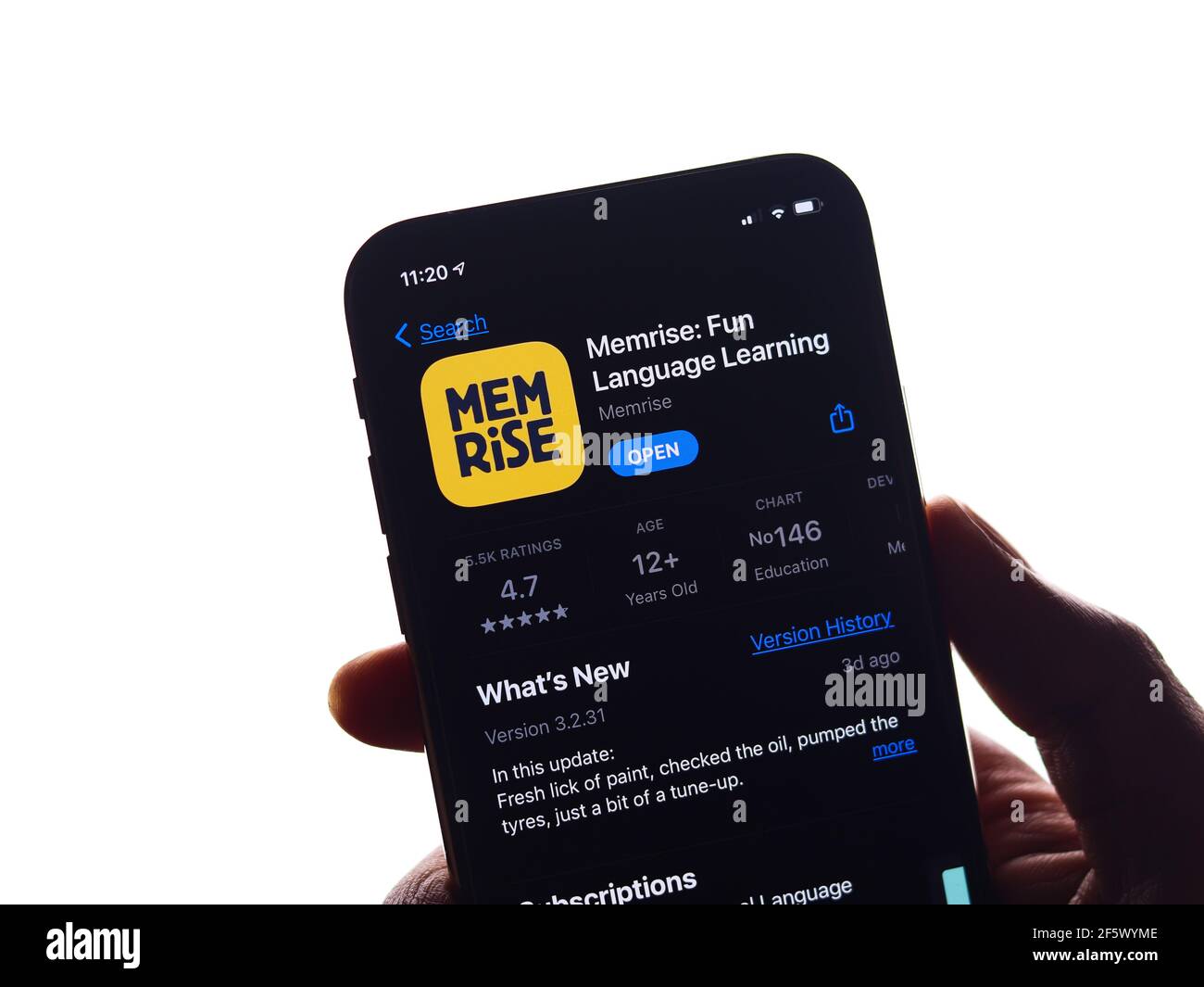 Memrise app hi-res stock photography and images - Alamy