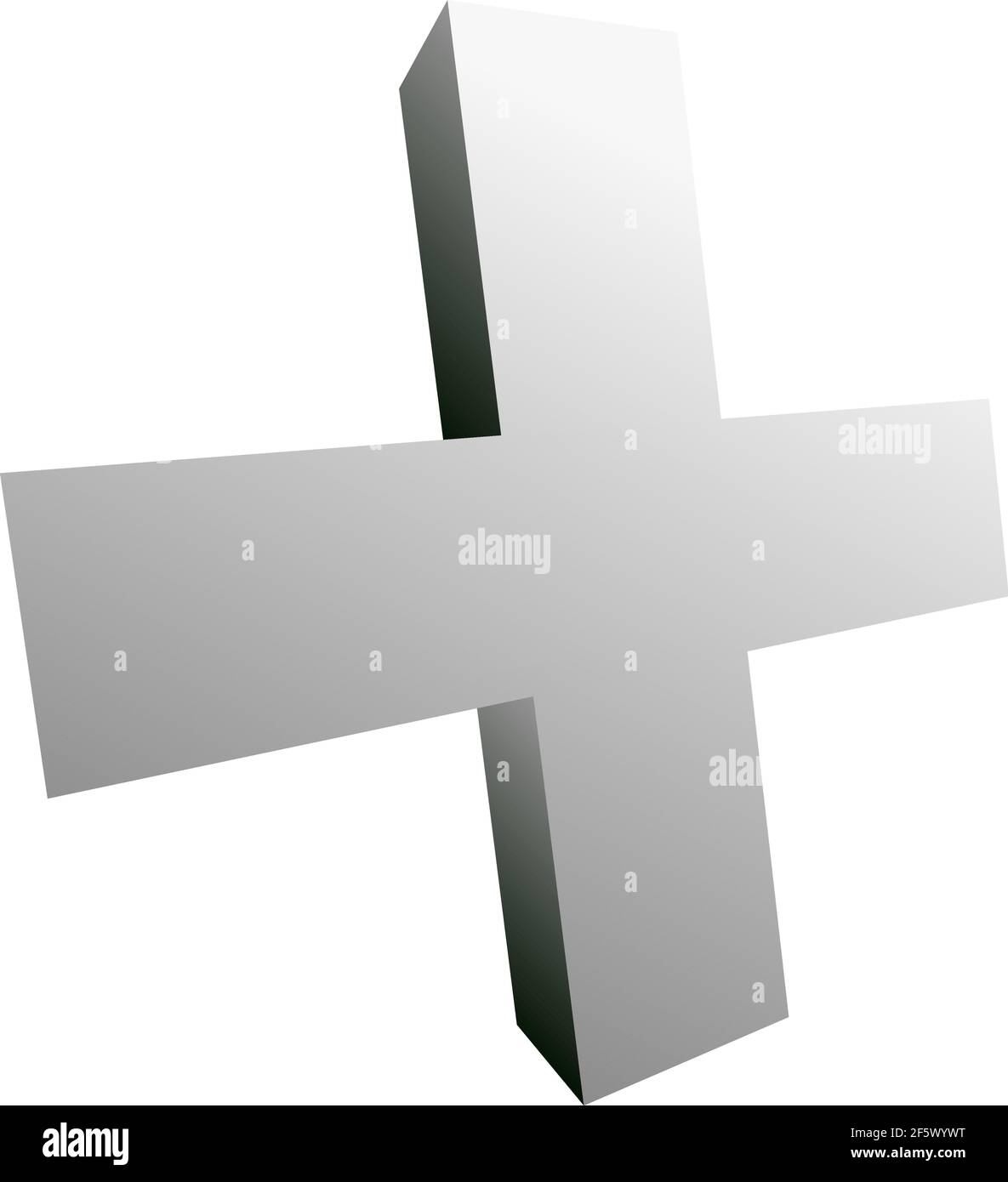 Cross (plus sign, symbol) for healthcare or generic logo usage — Stock ...