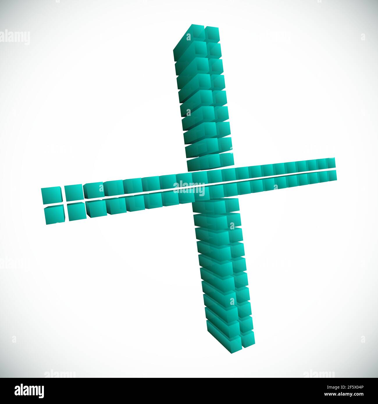 Cross (plus sign, symbol) for healthcare or generic logo usage — Stock ...