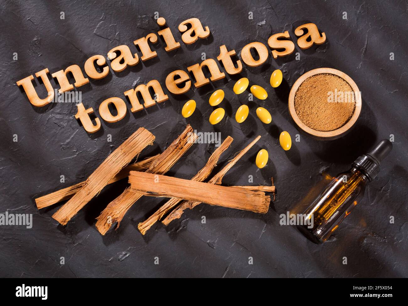 Uncaria tomentosa - Medicinal plant of the Peruvian jungle Stock Photo ...