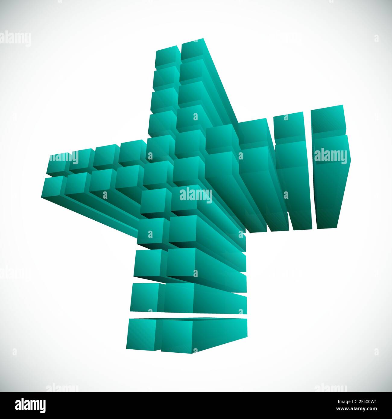 Cross (plus sign, symbol) for healthcare or generic logo usage — Stock ...