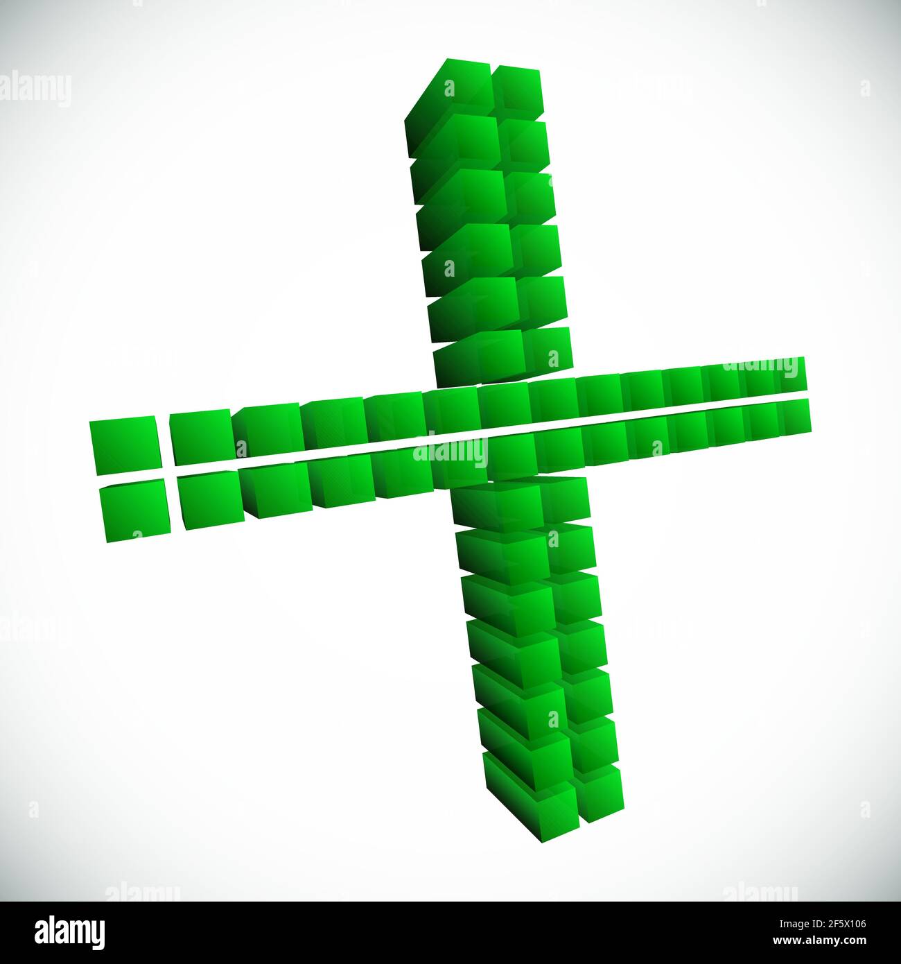 Cross (plus sign, symbol) for healthcare or generic logo usage — Stock ...