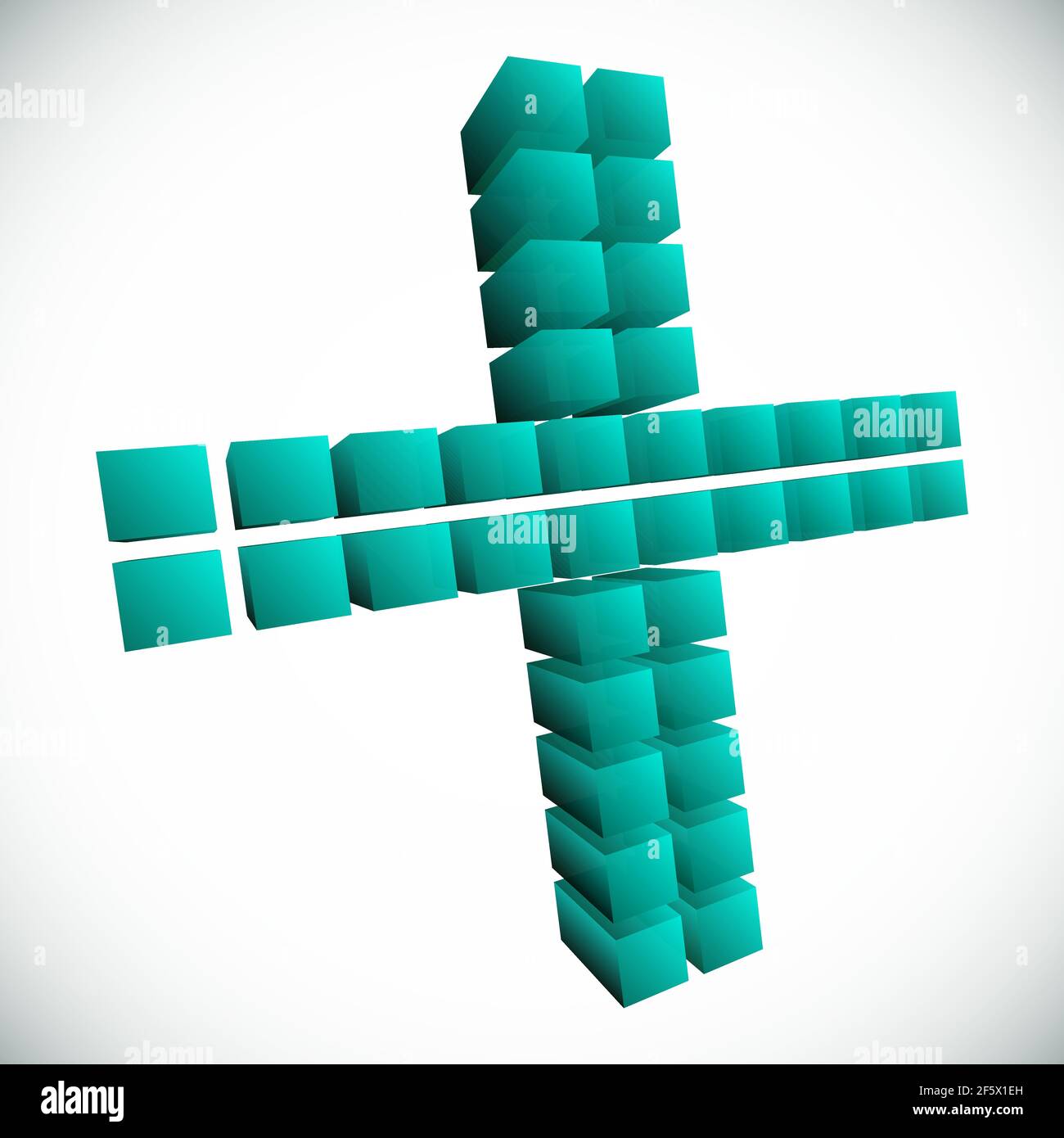 Cross (plus sign, symbol) for healthcare or generic logo usage — Stock ...