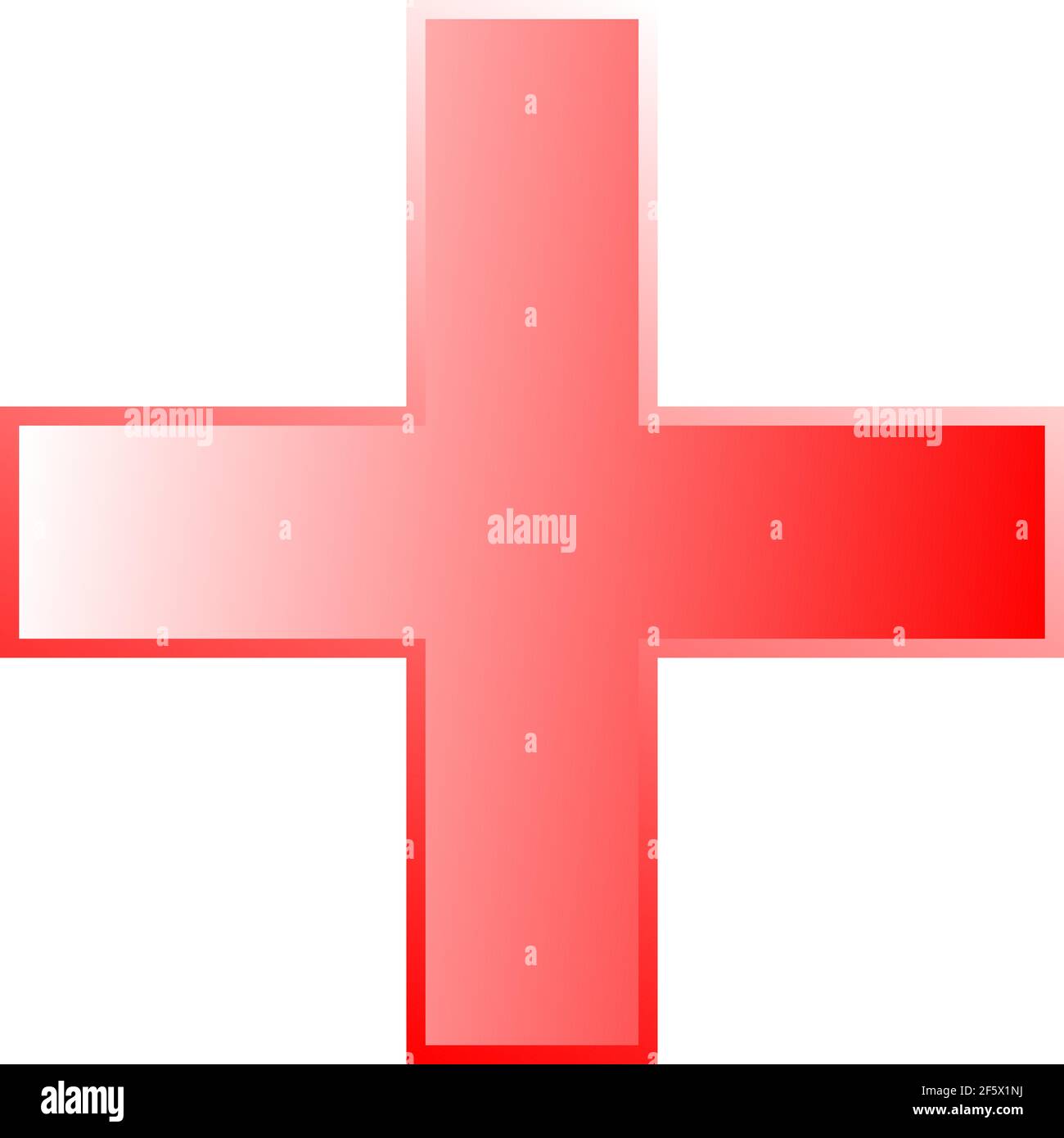 Cross (plus sign, symbol) for healthcare or generic logo usage — Stock ...