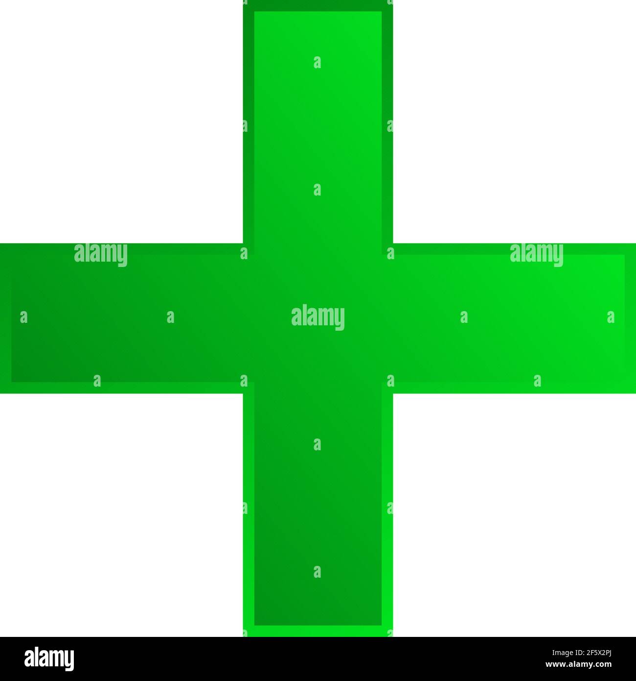 Cross (plus sign, symbol) for healthcare or generic logo usage — Stock ...