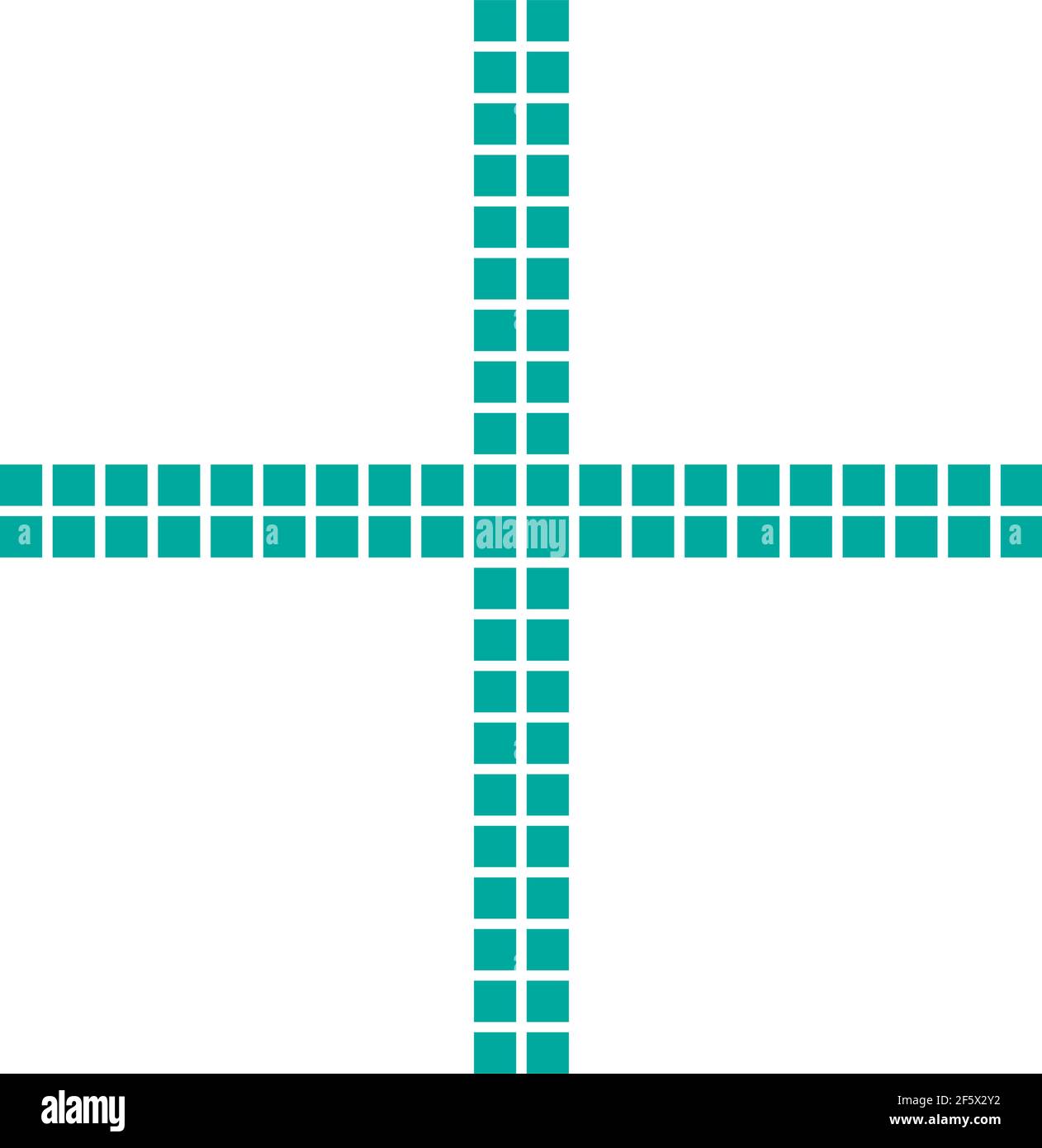 Cross (plus sign, symbol) for healthcare or generic logo usage — Stock ...