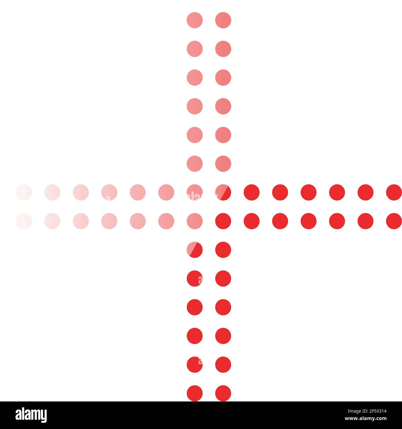 Cross (plus sign, symbol) for healthcare or generic logo usage — Stock ...