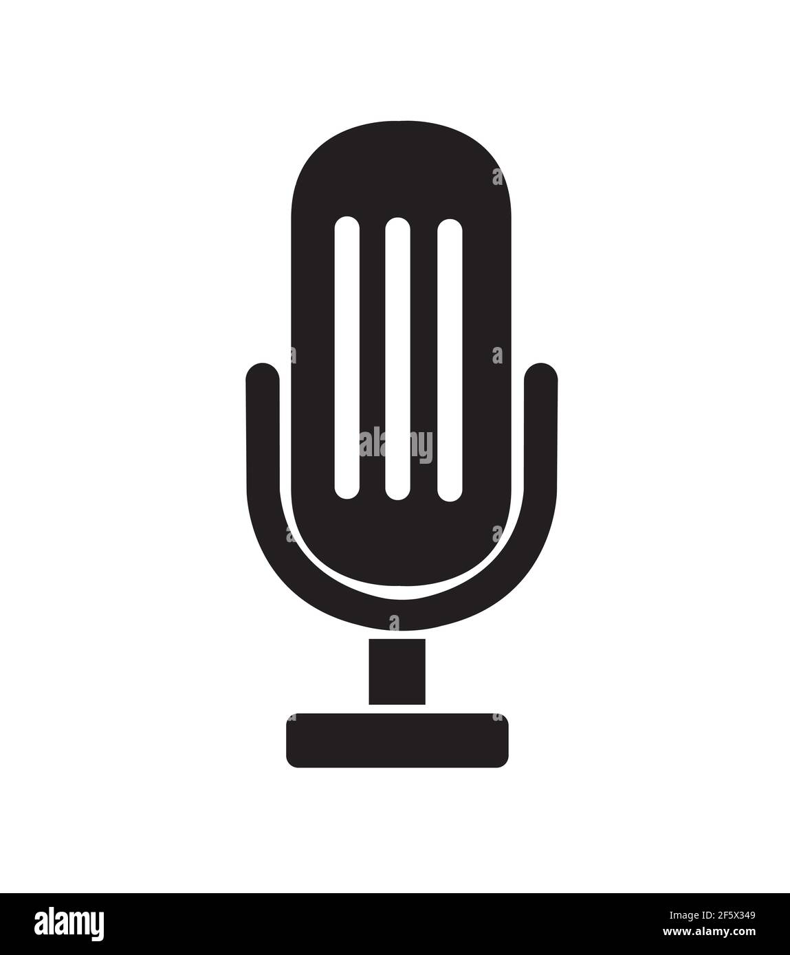 vector illustration microphone design Stock Vector Image & Art - Alamy