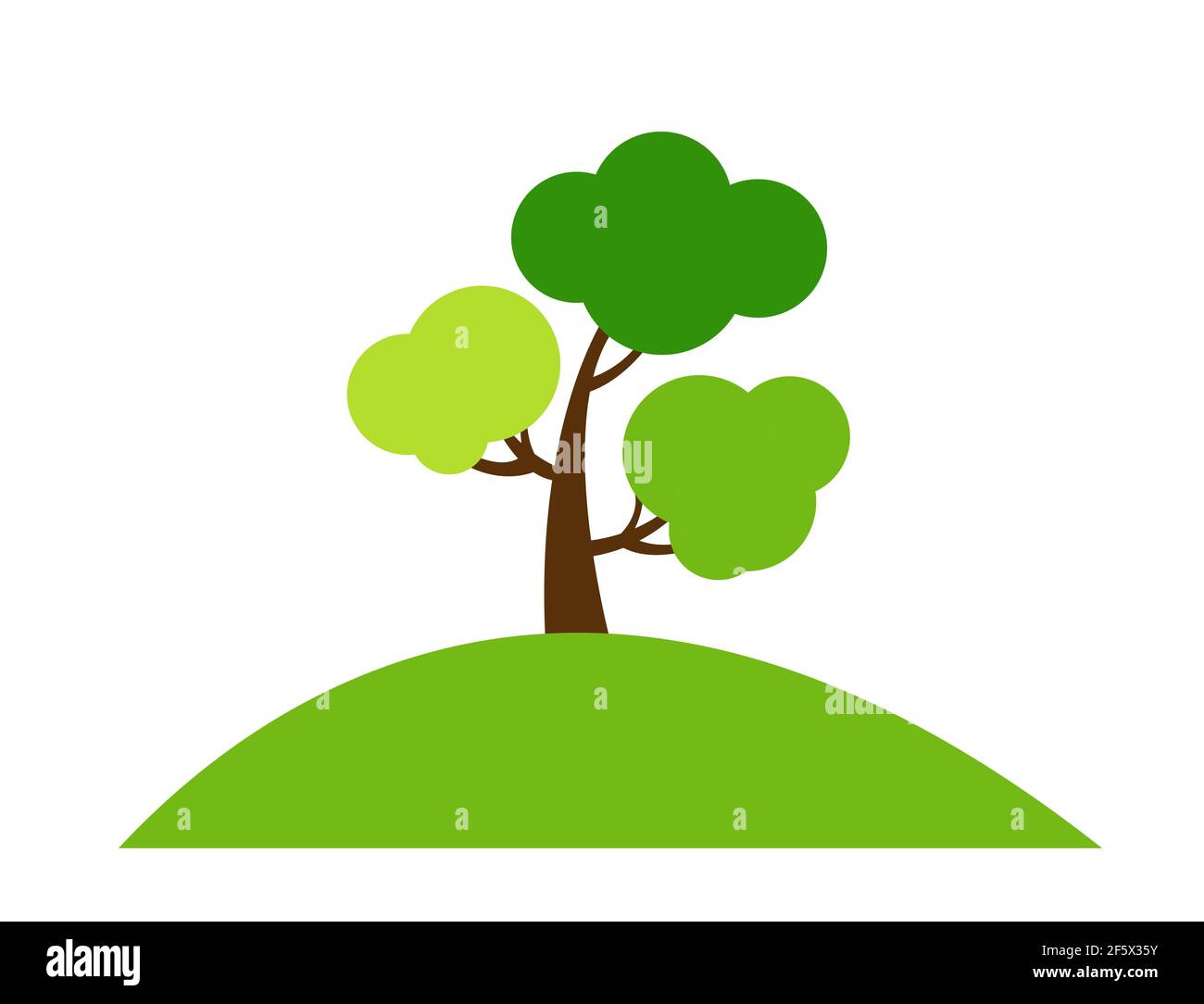 Tree Icon vector illustration Stock Vector Image & Art - Alamy