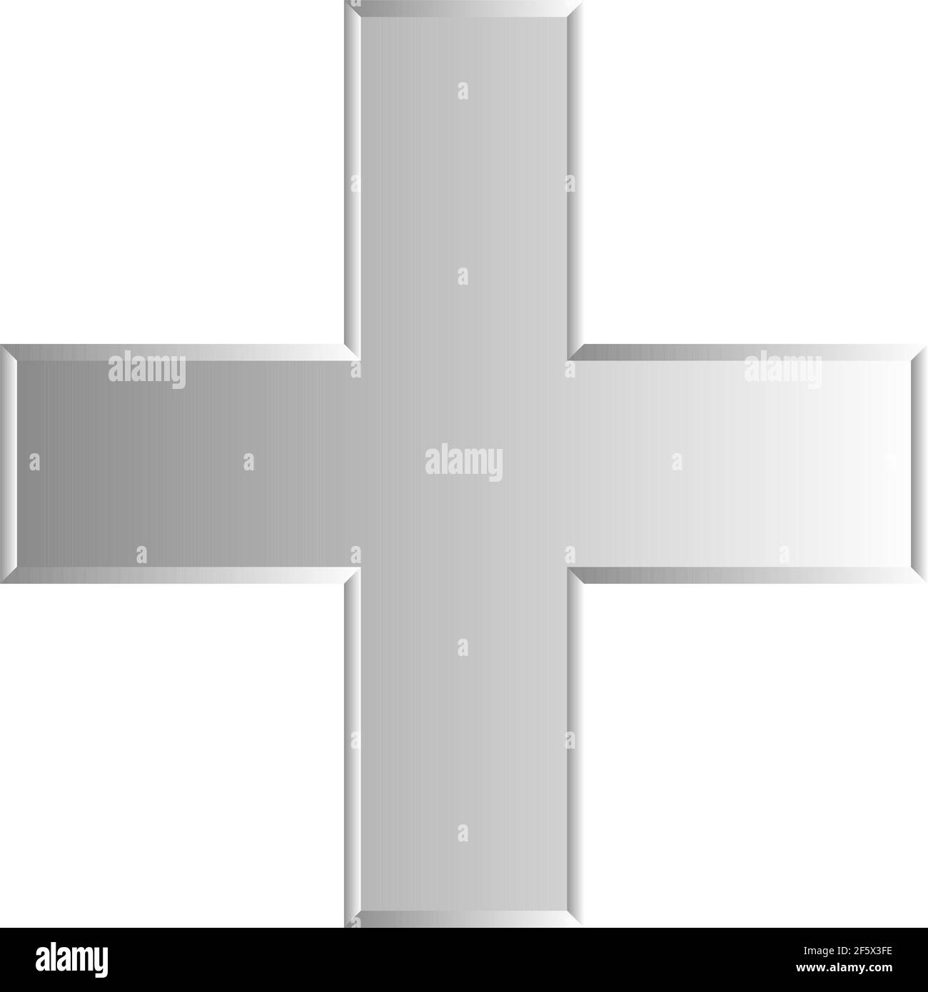 Cross (plus sign, symbol) for healthcare or generic logo usage — Stock ...