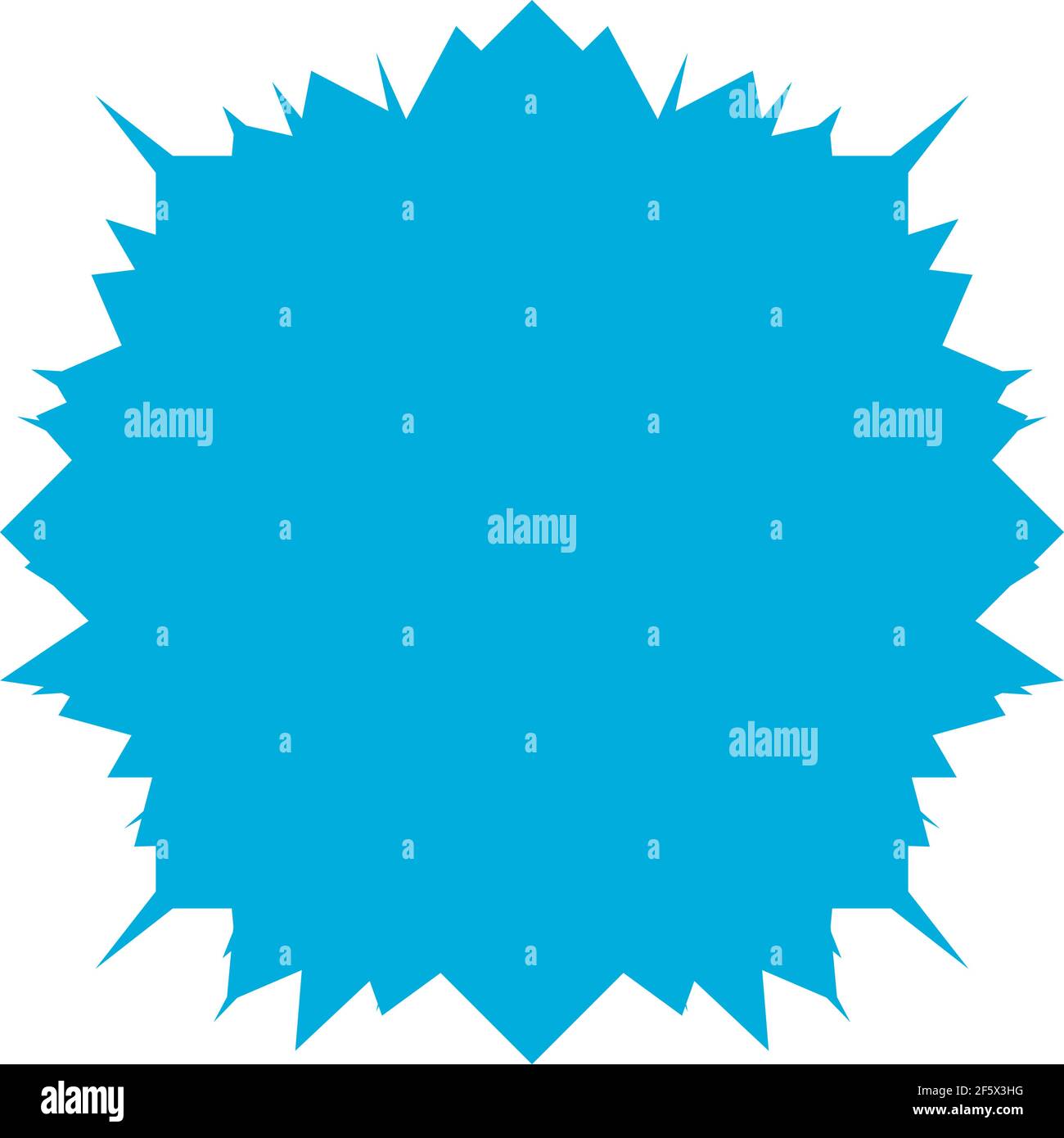 Edgy geometric shape element. Patch with sharp edges — Stock ...