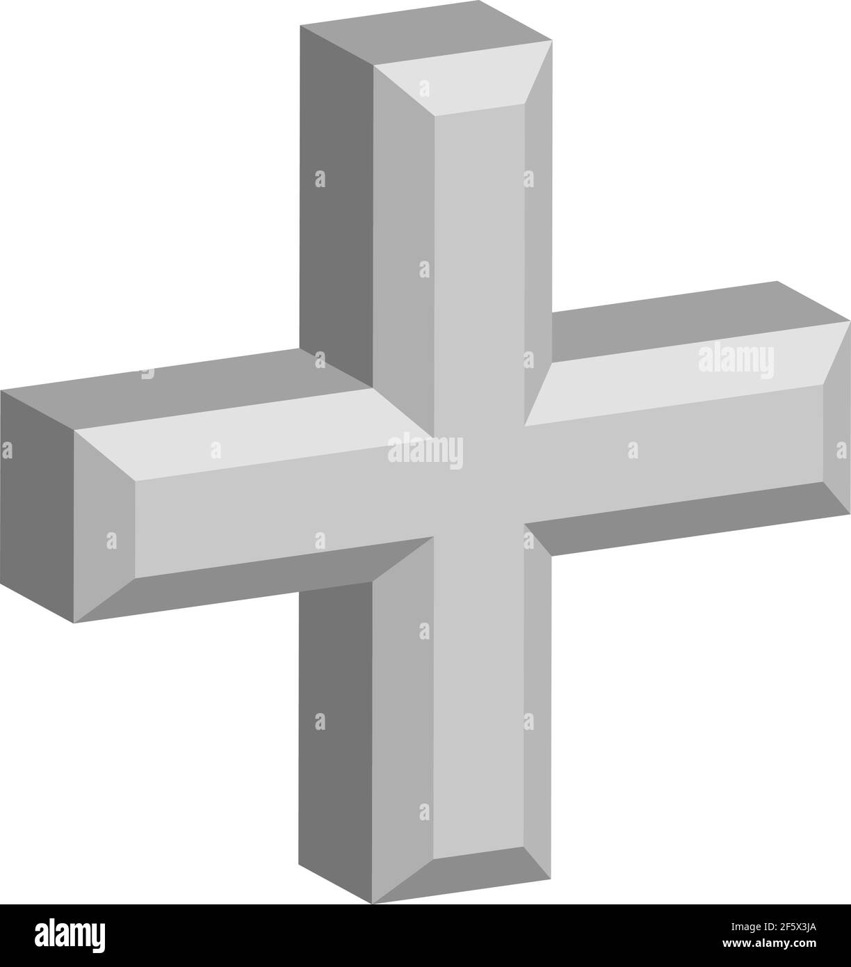 Cross (plus sign, symbol) for healthcare or generic logo usage — Stock ...