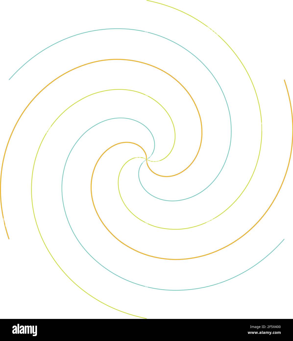 Colorful Radial, radiating lines with spiral, swirl, twirl distortion ...