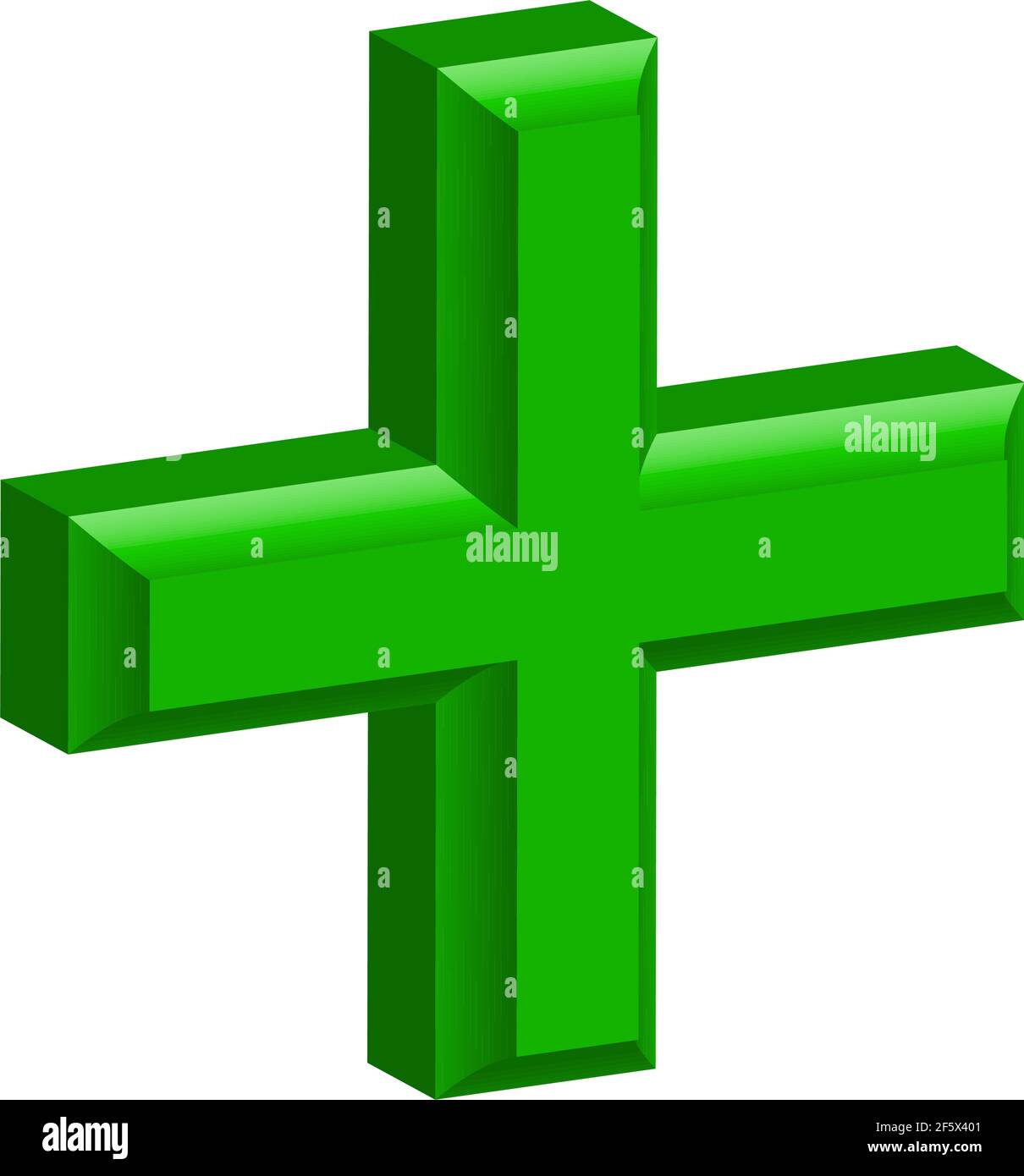 Cross (plus sign, symbol) for healthcare or generic logo usage — Stock ...