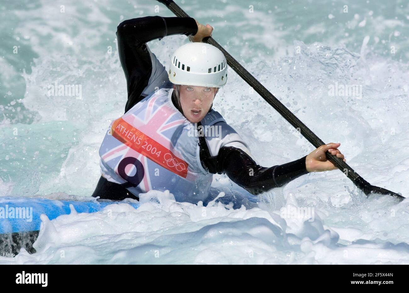 OLYMPIC GAMES IN ATHENS 2004. 18/8/2004 CANOE/KAYAK RACING HELEN REEVES ...