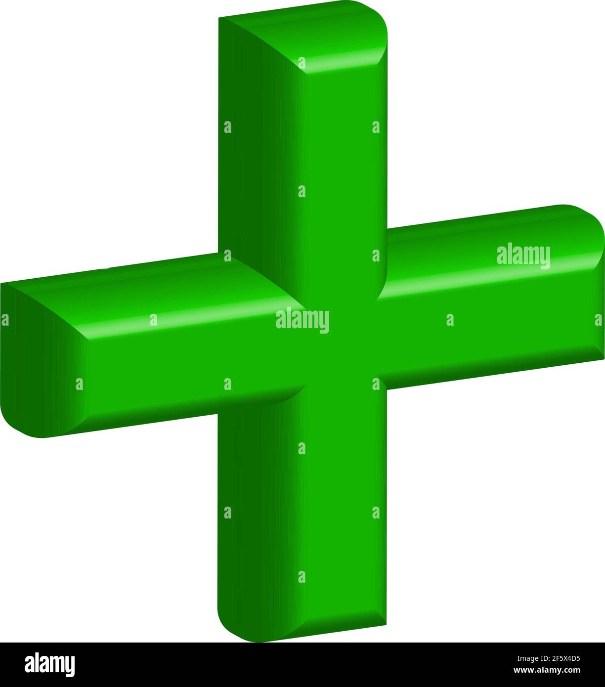 Cross (plus sign, symbol) for healthcare or generic logo usage — Stock ...