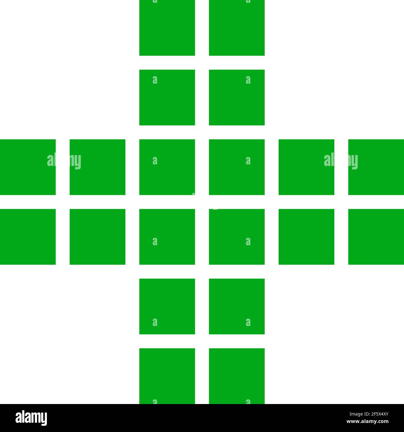 Cross (plus sign, symbol) for healthcare or generic logo usage — Stock ...
