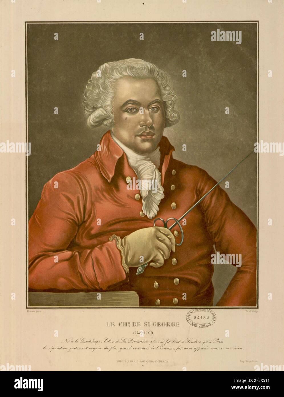 The chevalier de saint georges hi-res stock photography and images - Alamy