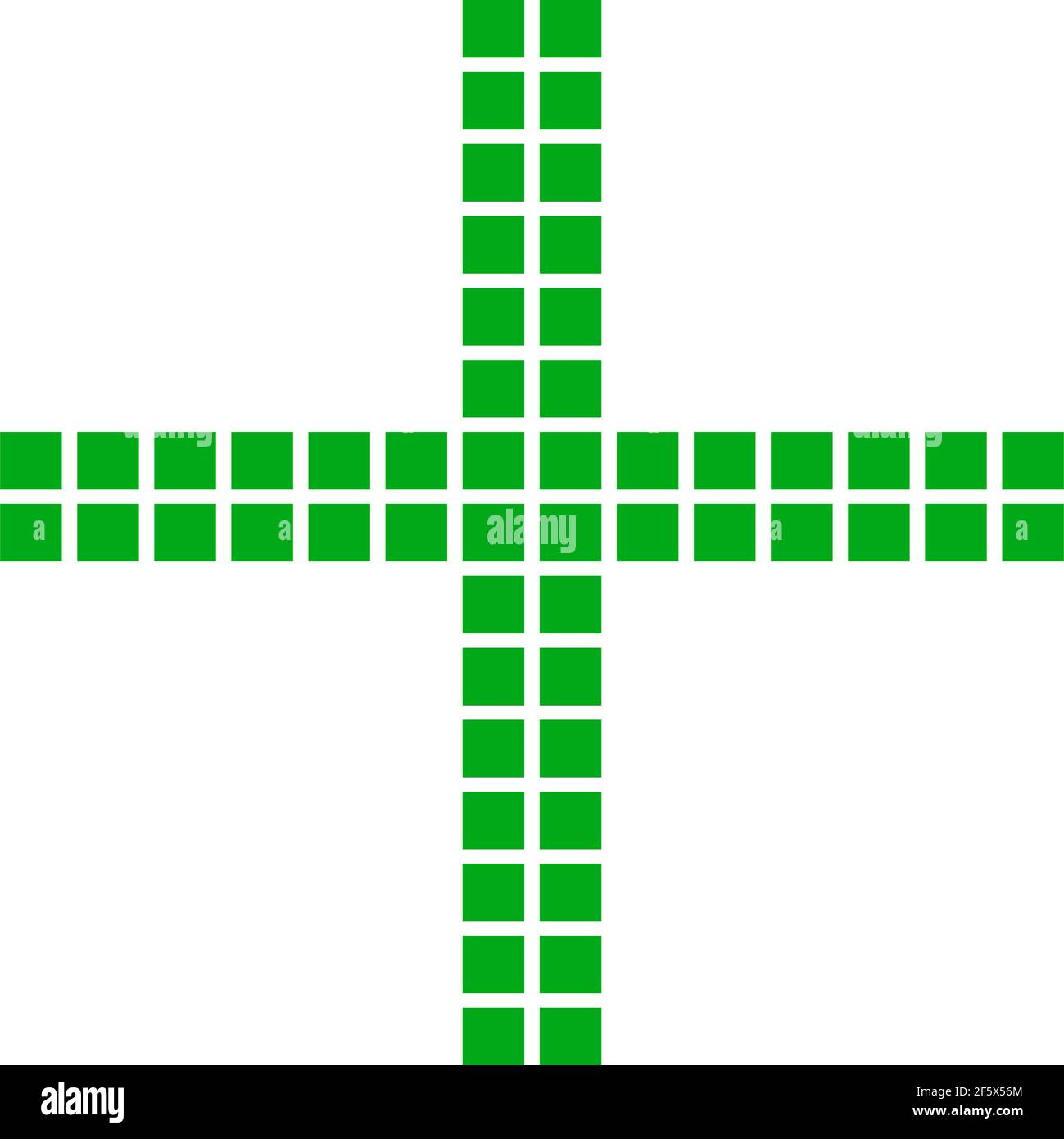 Cross (plus sign, symbol) for healthcare or generic logo usage — Stock ...