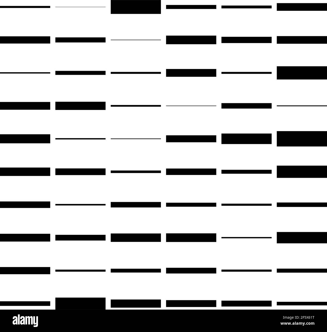 Horizontal, short line design element set — Stock vector illustration ...