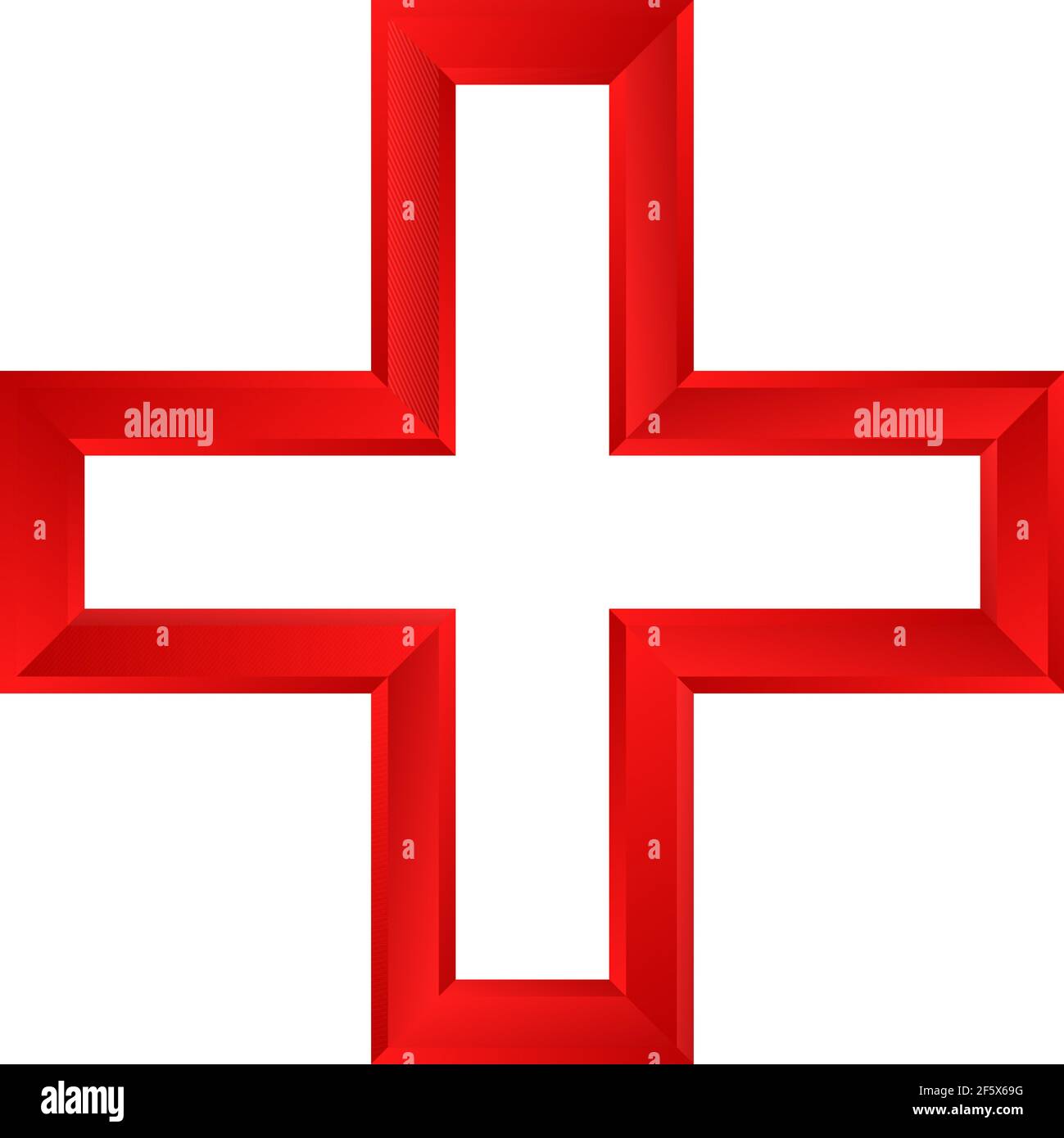 Cross sign as healthcare, medical, clinic, therapy, doctor icon, logo ...