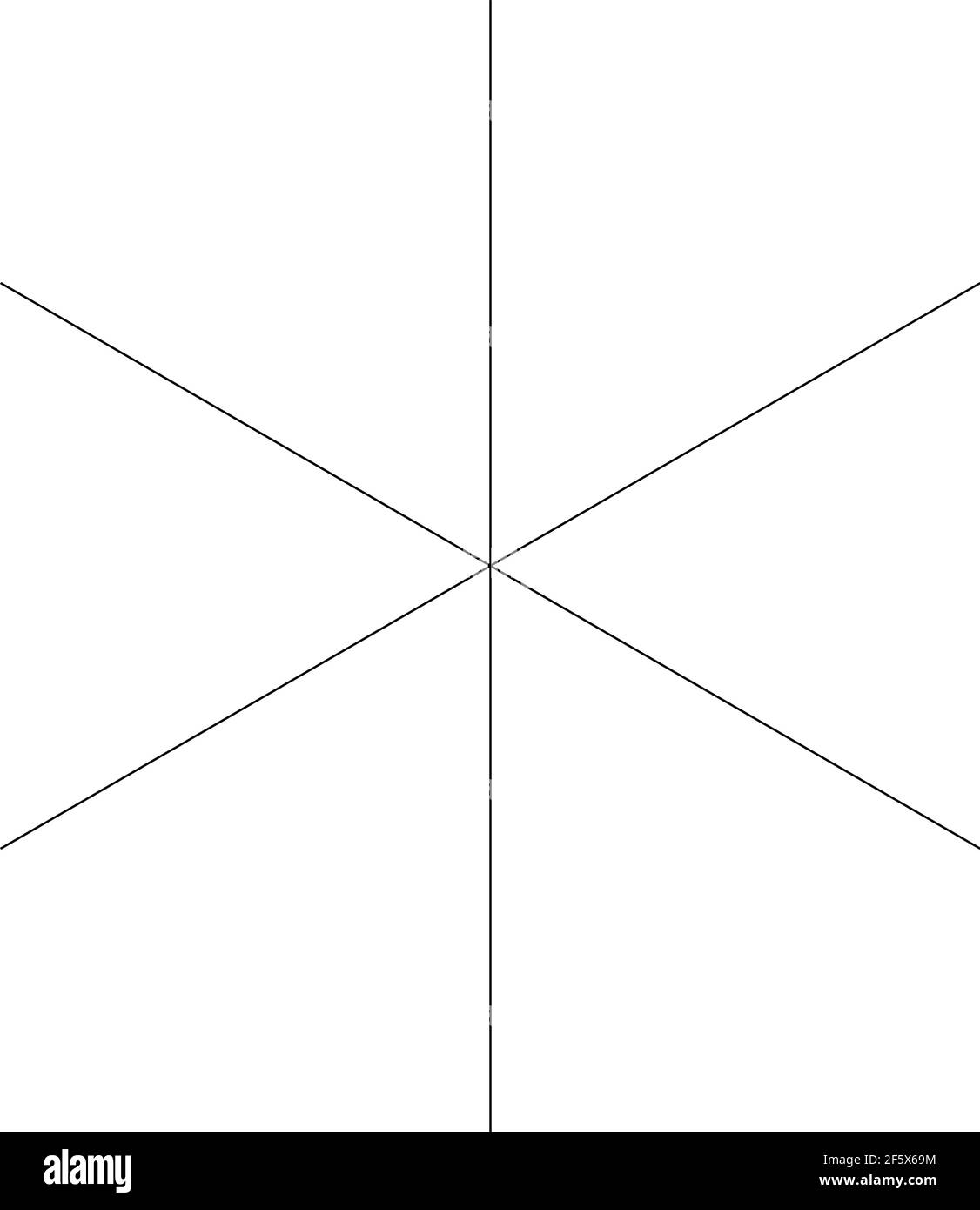 Radial, radiating lines intersected at center. Conflux, converging ...