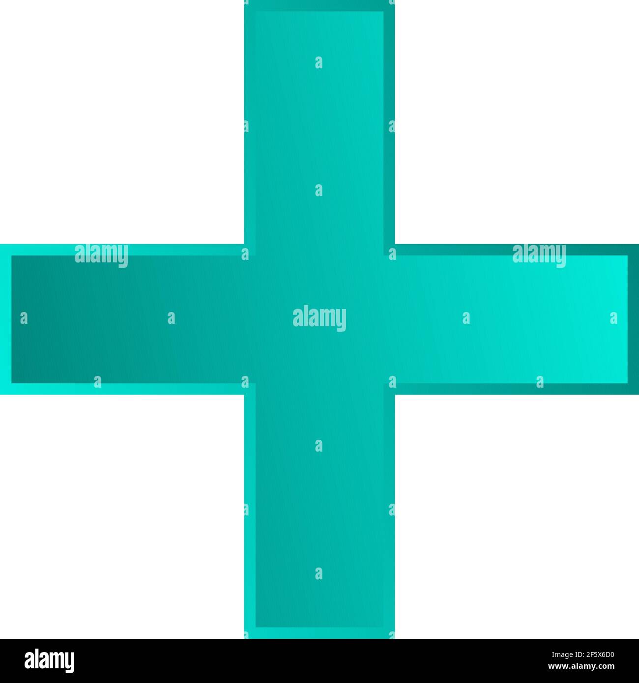 Cross (plus sign, symbol) for healthcare or generic logo usage — Stock ...