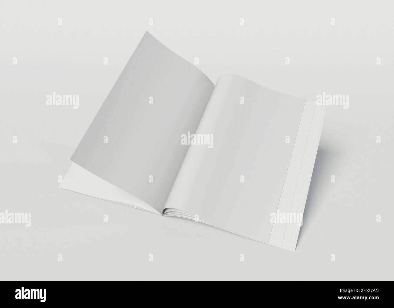 Realistic detailed empty open hi-res stock photography and images - Alamy