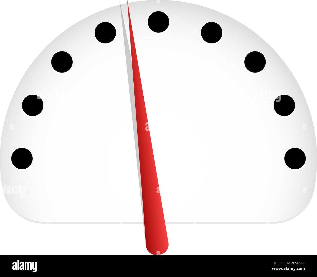 Dial, meter gauge vector illustration. Measurement, level, performance ...