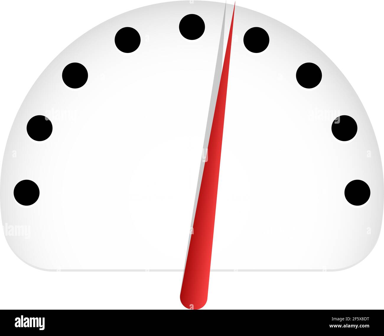 Dial, meter gauge vector illustration. Measurement, level, performance ...