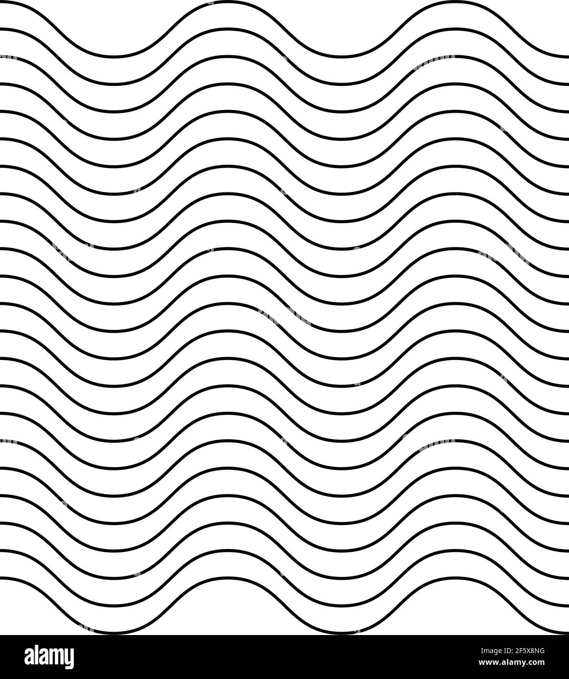 Wavy, zig-zag, criss-cross, waving lines geometrical element. vector ...