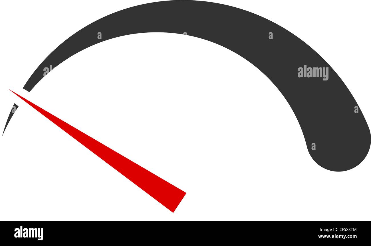 Dial, meter gauge vector illustration. Measurement, level, performance ...