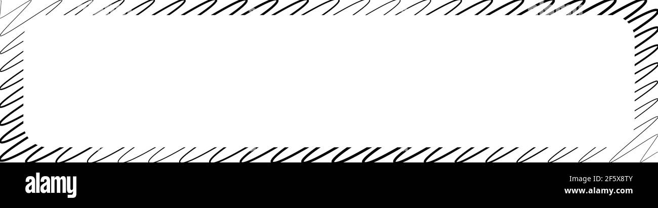 Lines abstract rectangular frame, border vector graphics — Stock vector ...