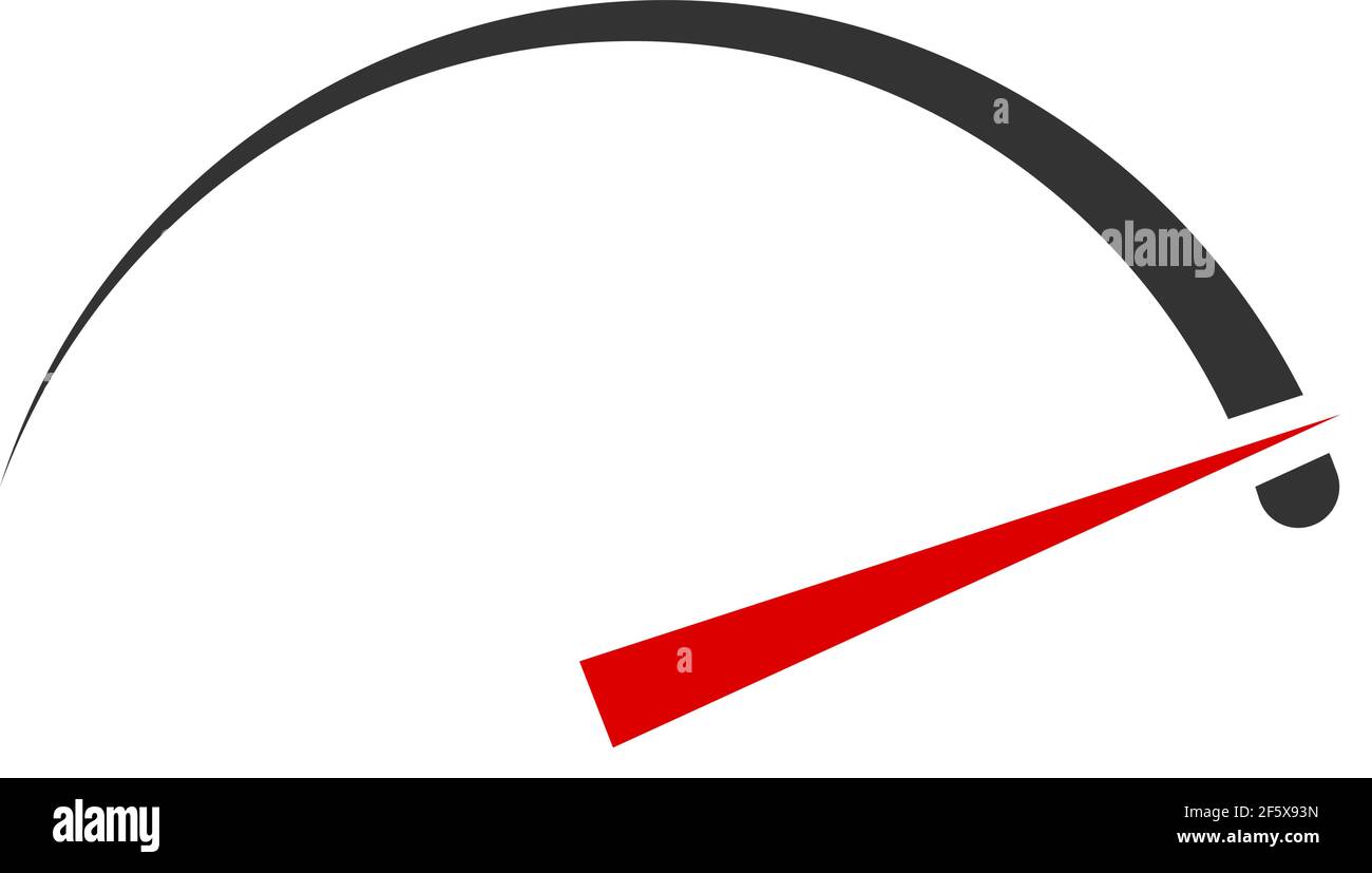 Dial, meter gauge vector illustration. Measurement, level, performance ...