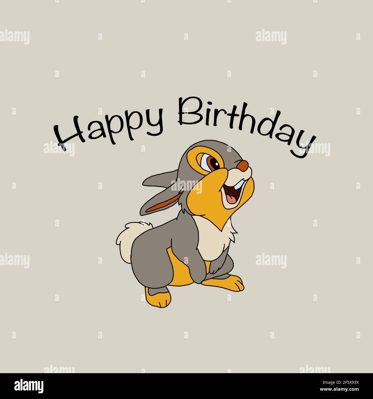 Thumper Birthday Wishes Thumper Party Etsy