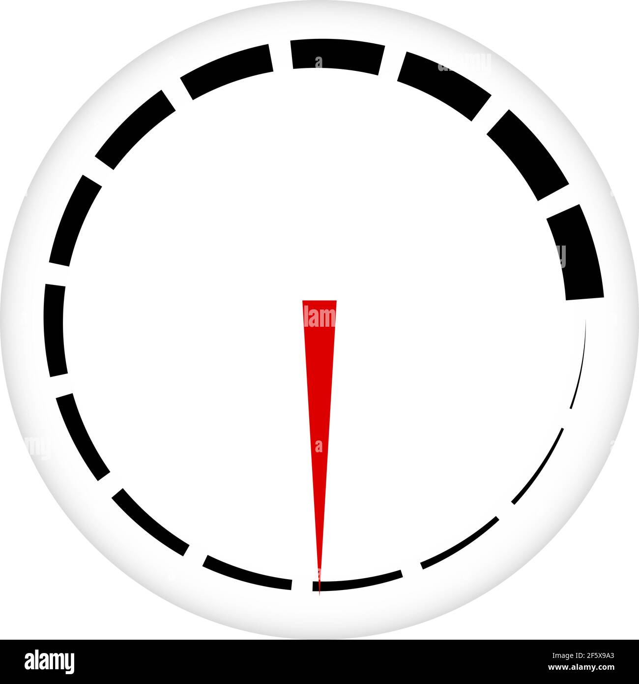 Dial, meter gauge vector illustration. Measurement, level, performance ...