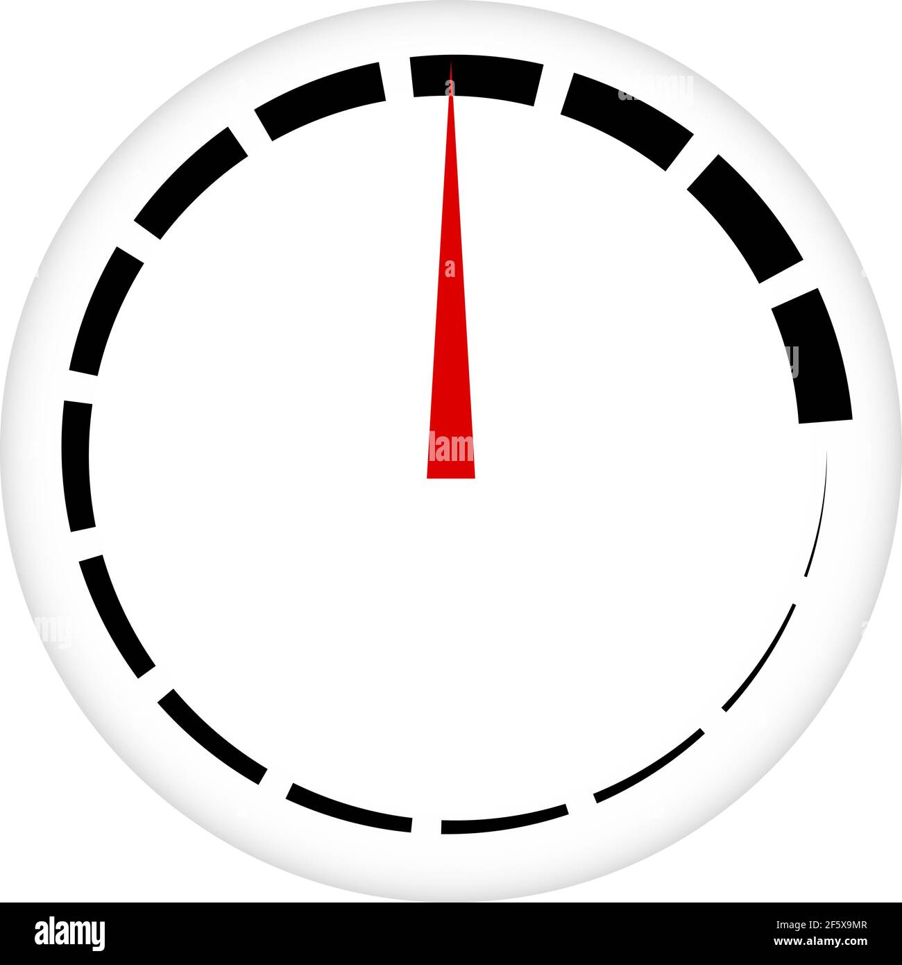 Dial, meter gauge vector illustration. Measurement, level, performance ...