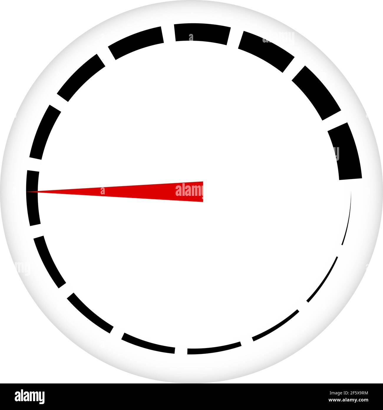 Dial, meter gauge vector illustration. Measurement, level, performance ...