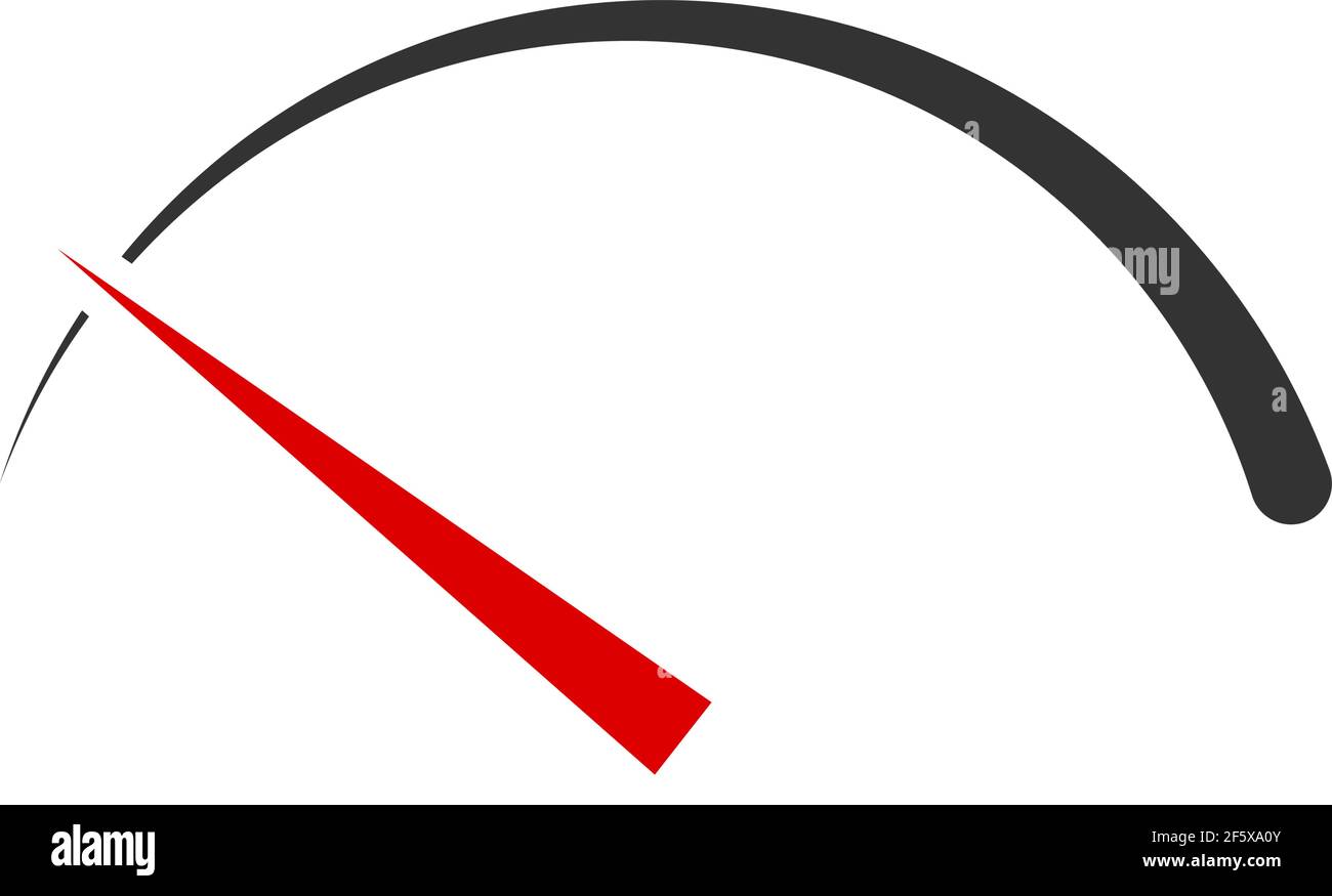 Dial, meter gauge vector illustration. Measurement, level, performance ...
