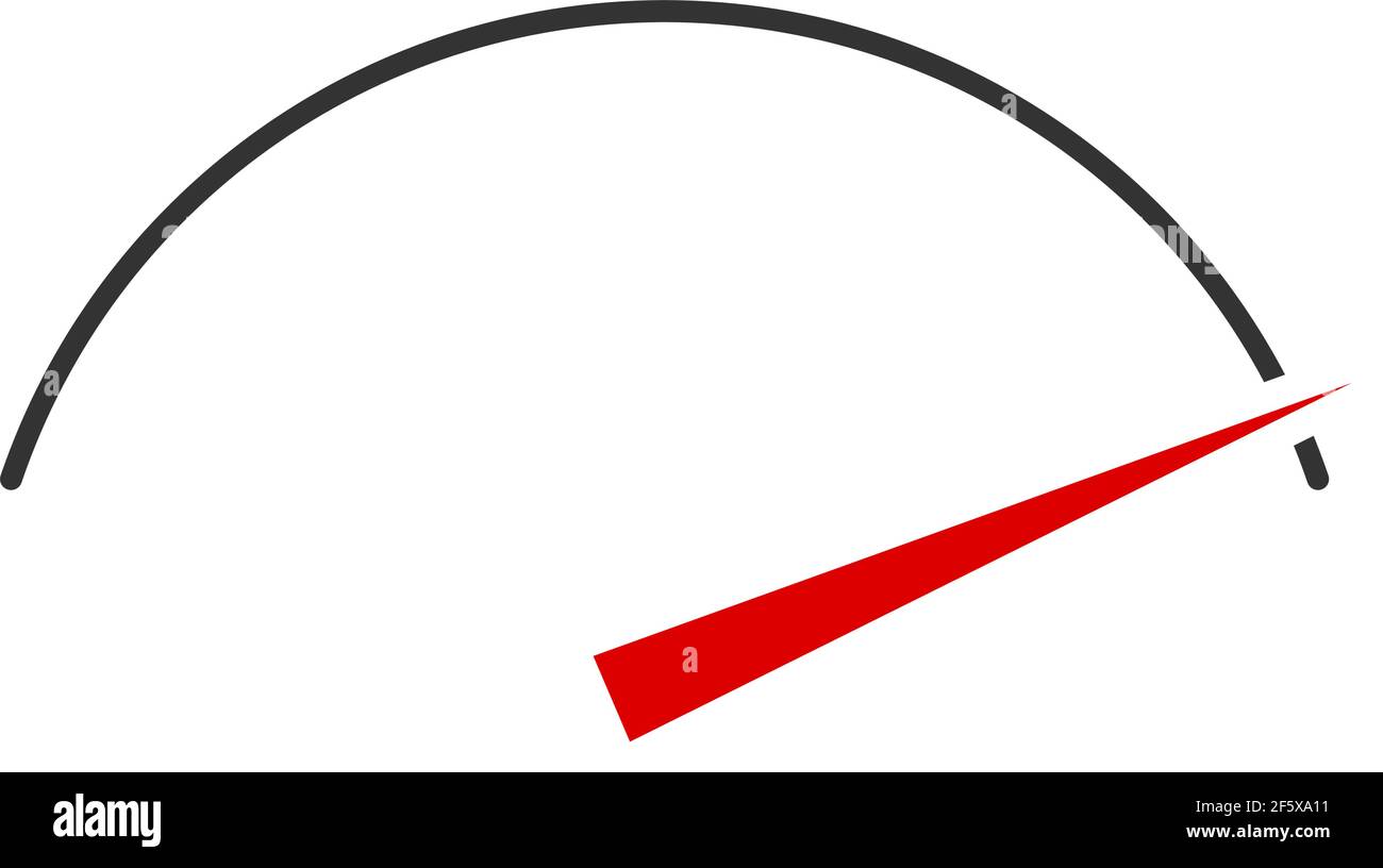 Dial, meter gauge vector illustration. Measurement, level, performance ...