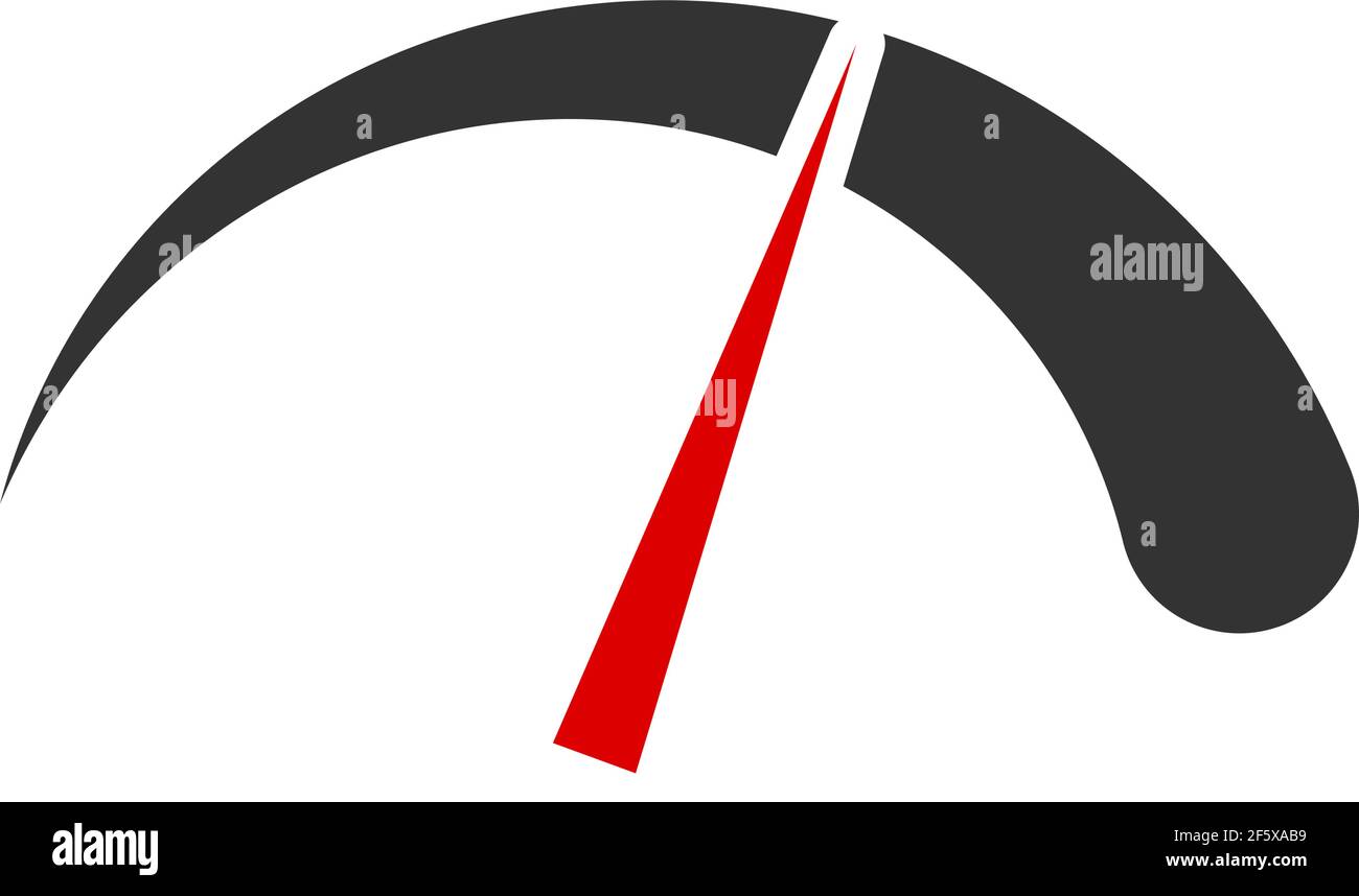 Dial, meter gauge vector illustration. Measurement, level, performance ...